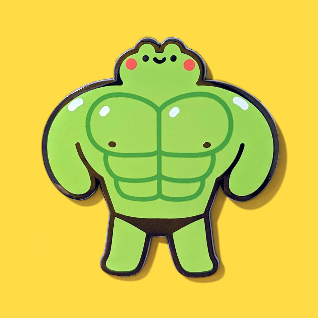 Big buff frog pin – ilaso